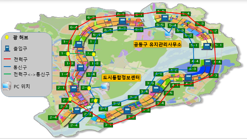 세종시 공동구 1생활권~6생활권 사업실적 Segi엔지니어링